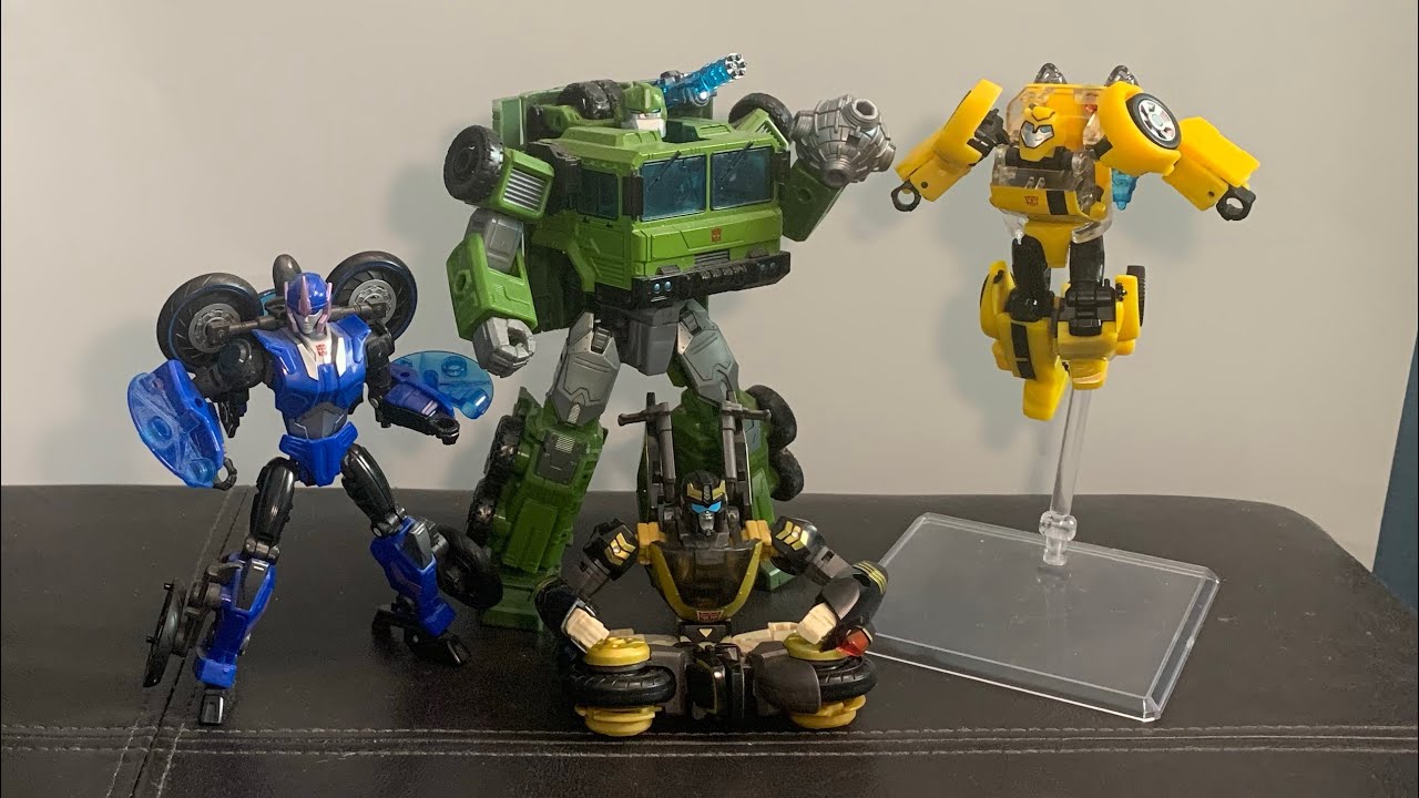 TRANSFORMERS LEGACY UNITED BUMBLEBEE, EVO PROWL, PRIME ARCEE & BULKHEAD ...
