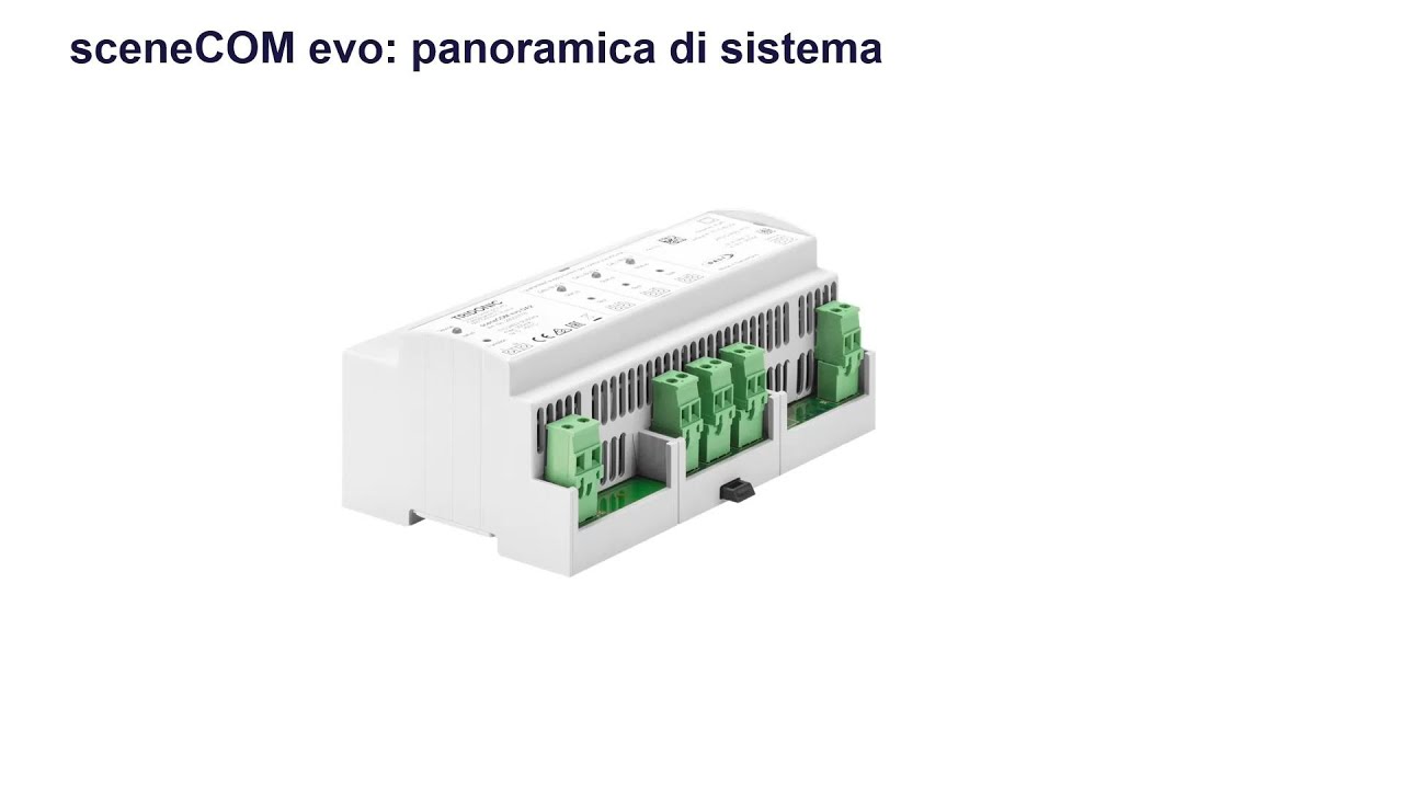Panoramica del sistema di controllo sceneCOM evo - YouTube