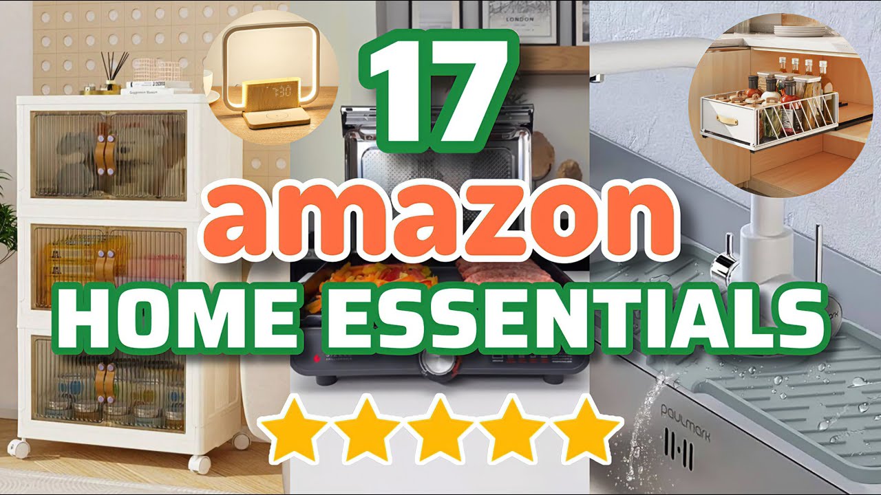 17 Amazon Home Essentials That Every Home Needs ! UPGRADE YOUR HOME ...