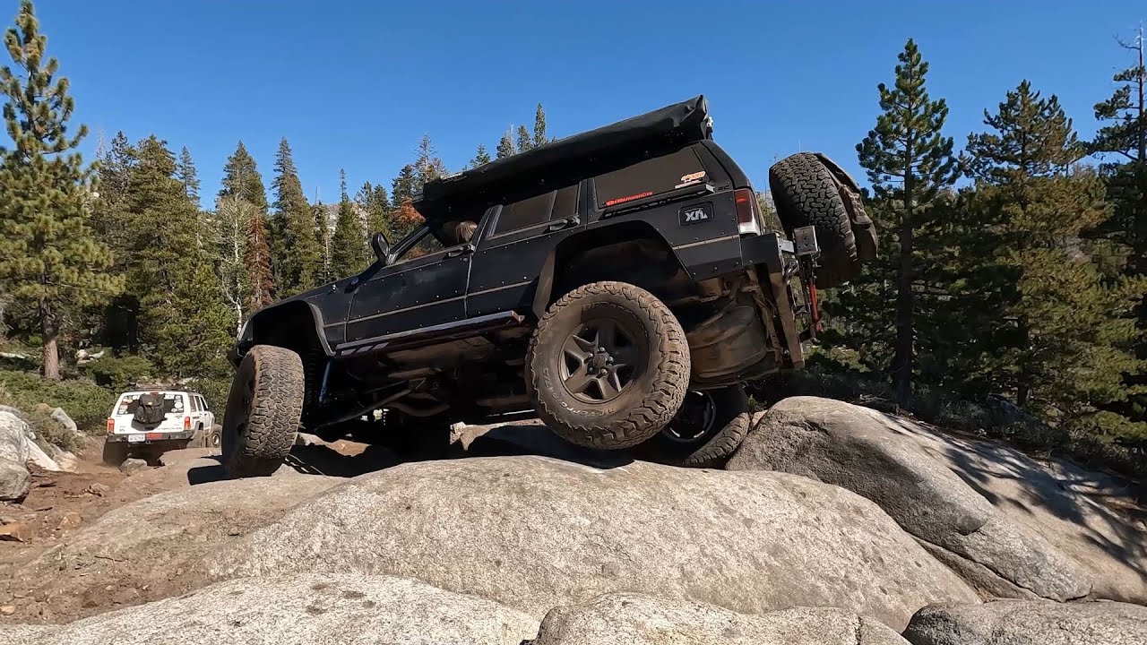 Rocklander Jeep XJ Shake Down Trip to Barrett Lake - YouTube