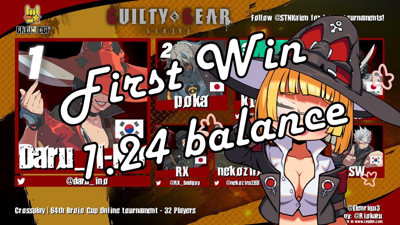 [Daru_I-No] Guiltygear strive I-No 공략 #131 *Brojo cup #64 - YouTube