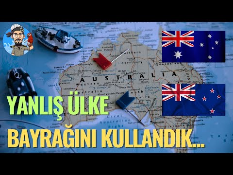 Bayraklar ve Flamalar - Avusturalya’da Yanlış Ülke Bayrağını Kullandık #040 (Gemicilik)