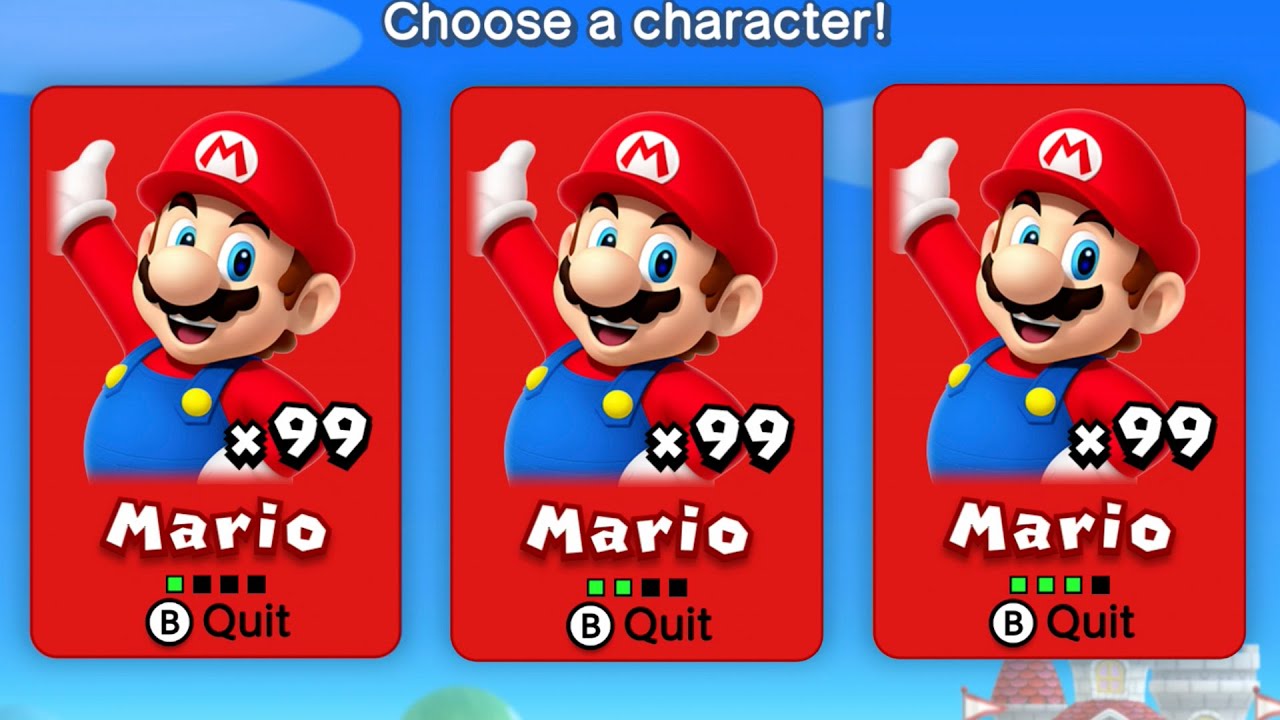 New Super Mario Bros. U Deluxe Coin Battle – 3 Players (Full HD 60 fps ...