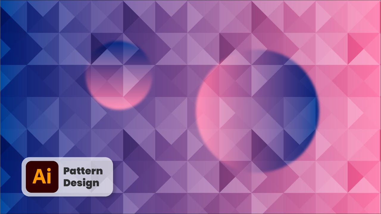 Seamless Background Pattern | Adobe Illustrator - YouTube
