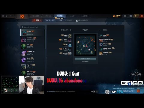Dubu Dota se va de TSM de Timado? - YouTube