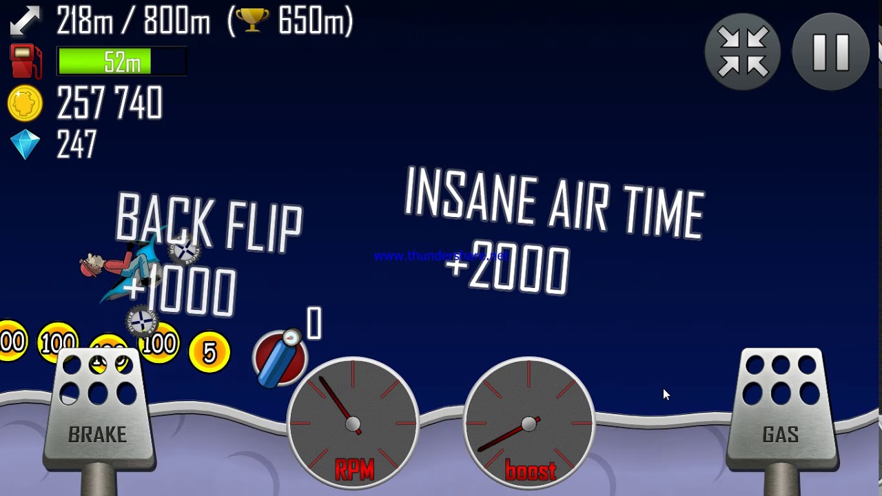 20 BACK FLIP in a SINGLE run | Hill Climbing Race - YouTube