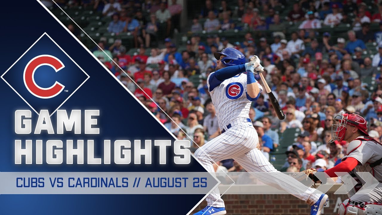 Cubs vs. Cardinals Game Highlights | 8/25/22 - YouTube
