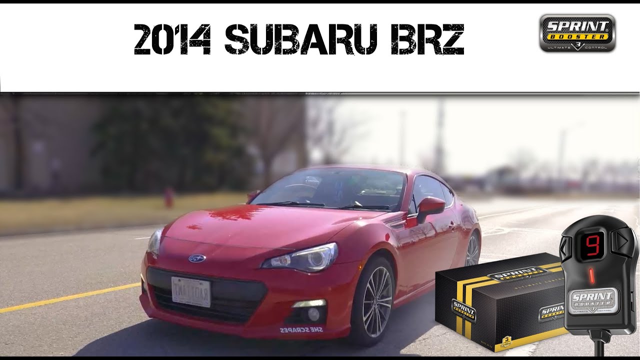 Sprint Booster installation on a 2014 Subaru BRZ - YouTube