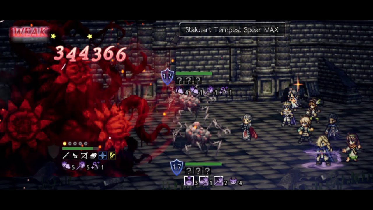 Octopath COTC Elite Tower Floor 3 in 3 attempts - YouTube