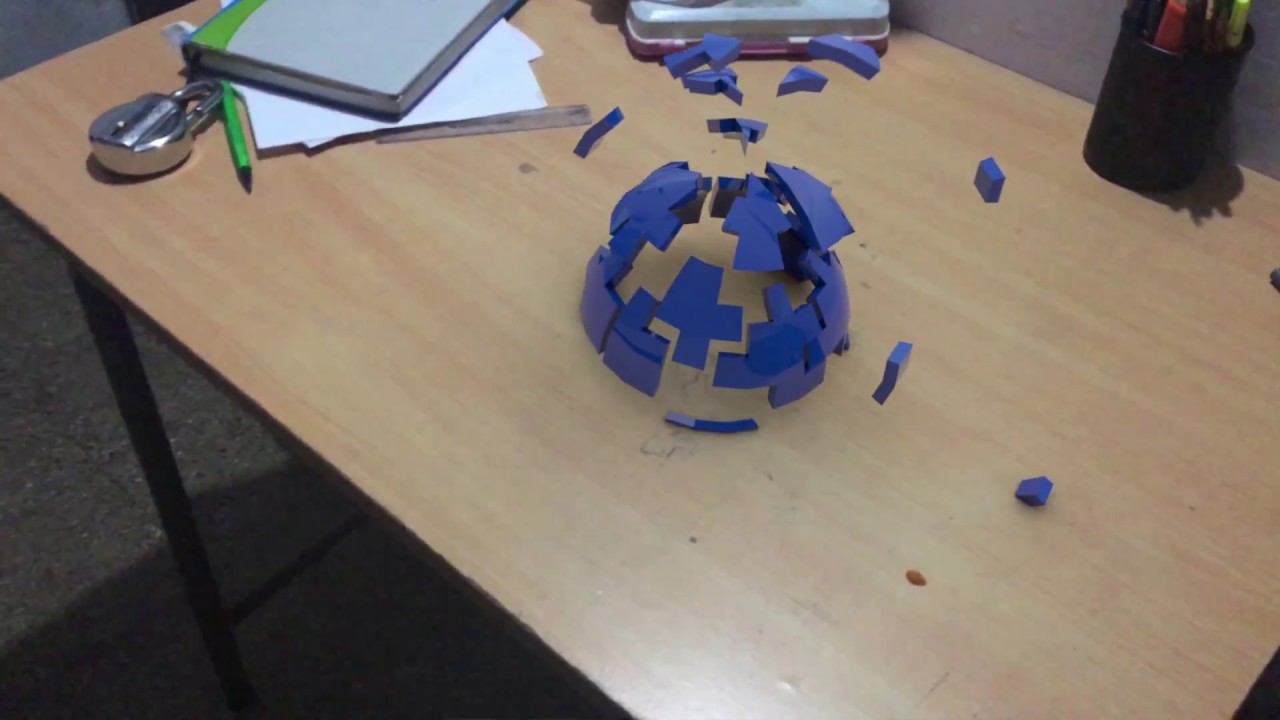 Cinema 4D Motion Tracking Test - YouTube