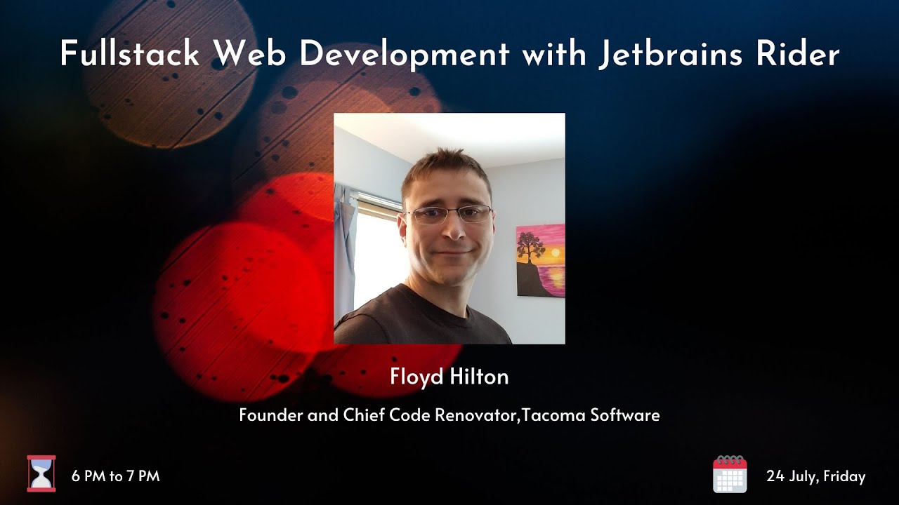Full-stack Development with Jetbrains Rider - YouTube