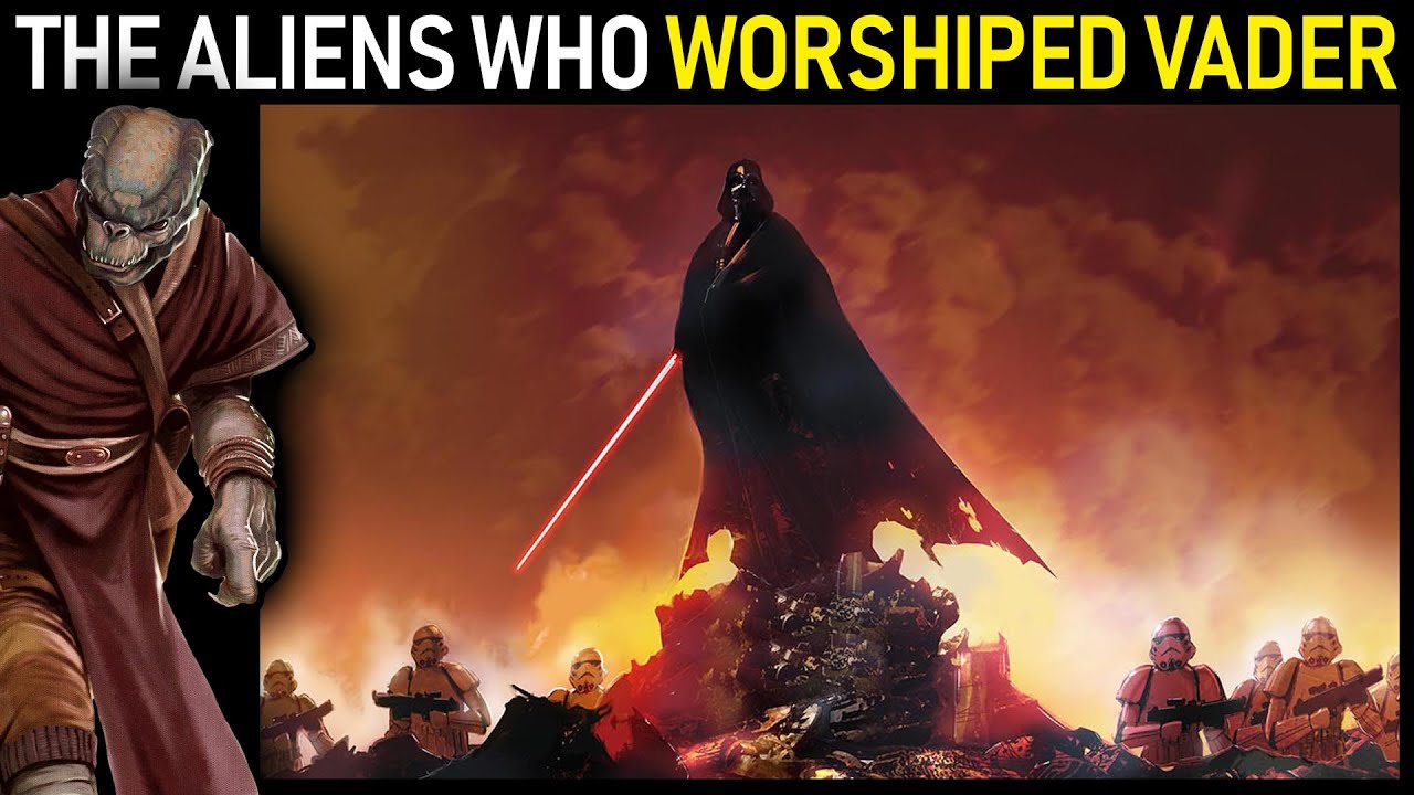 The Alien Race that WORSHIPED Darth Vader (Star Wars Legends) - YouTube