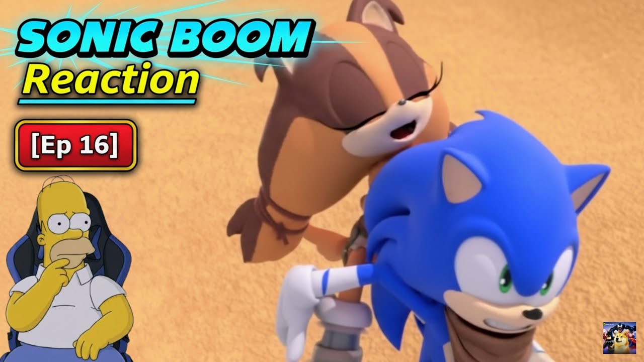 Sonic Gives Sticks a Piggyback Ride Gone Wrong 😂 | Sonic Boom Reaction ...