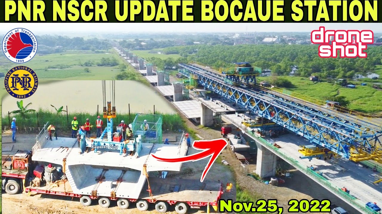 Latest update! PNR NSCR UPDATE BOCAUE STATION BULACAN|Nov.25, 2022 ...