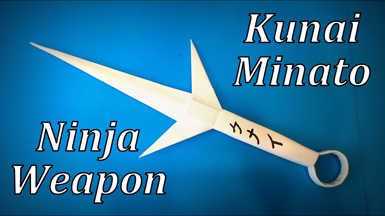 How To Make A Paper Kunai Minato Ninja Weapon Knife DIY Easy Origami ART Paper Crafts YouTube how-to-make-a-paper-kunai-minato-ninja-weapon-knife-diy-easy-origami-art-paper-crafts-youtube