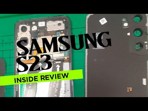 samsung s23 inside review #repair #technology #23fe - YouTube