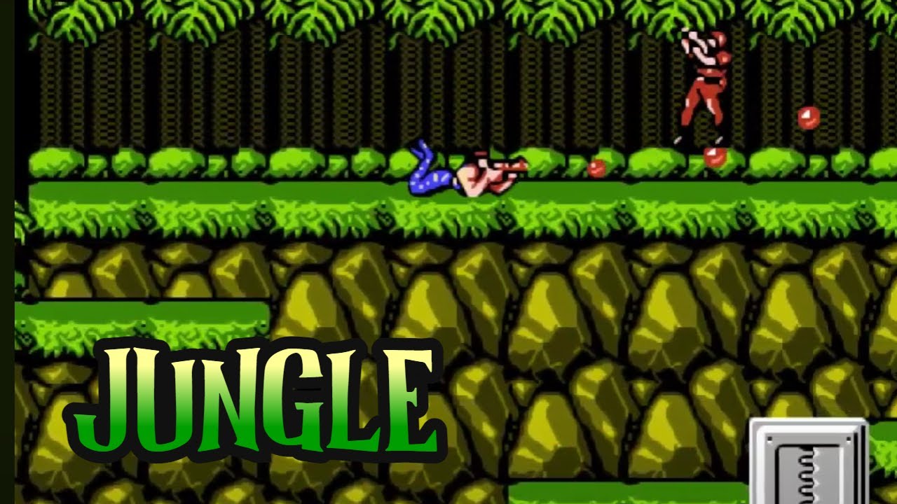 Contra (NES) - Stage 1 Gameplay - YouTube