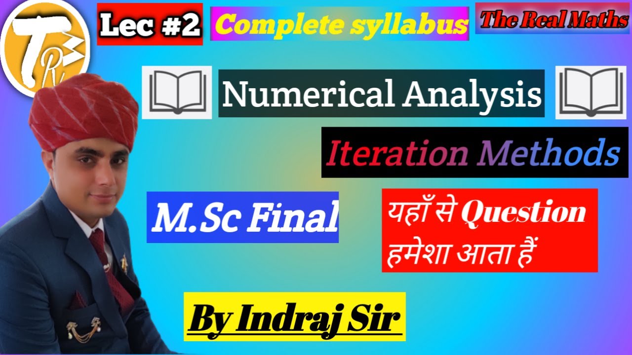 Iteration Method Question ||fixed point iteration method|| part-2||Unit ...