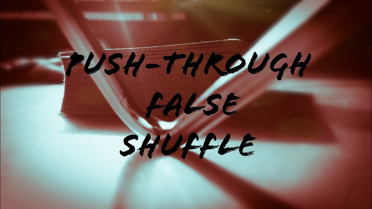 Push through false shuffle tutorial and....troubleshooting.... - YouTube