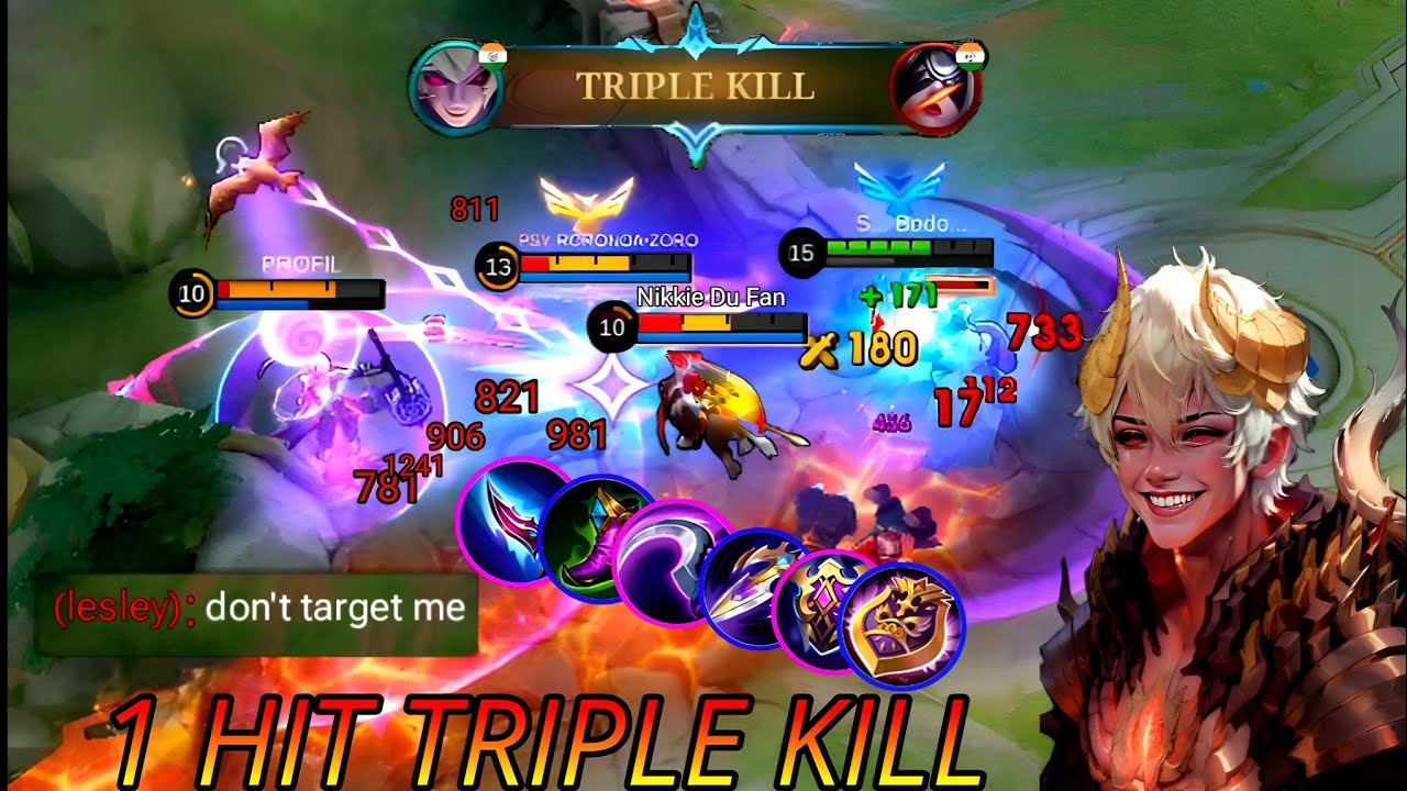 Dyrroth best build 2024,1 hit triple kills mlbb..!!! - YouTube