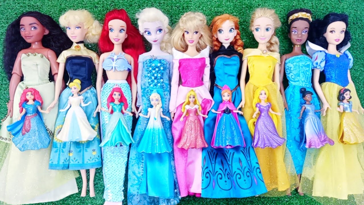 Old Macdonald had a Disney princesses - Ariel, Elsa, Anna, Rapunzel ...