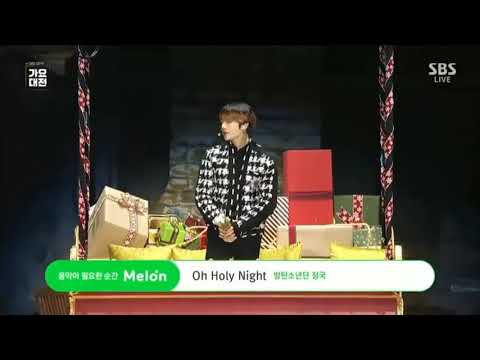 BTS SBS Gayo Daejun 2019 V&Suga Christmas ver Jingle bell rock