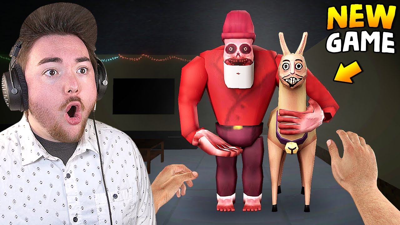 PLAYING SANTY IS HOME... (Hungry Lamu's New Buddy) | Santy is Home ...