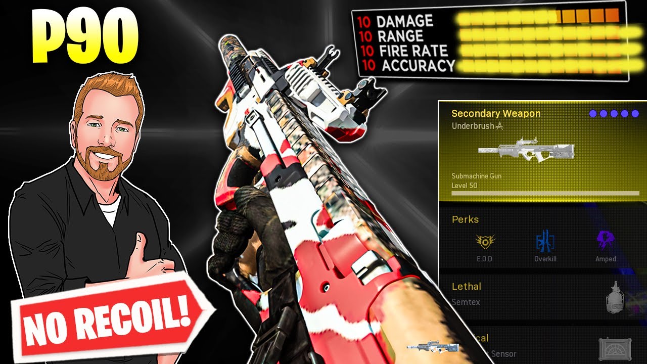 the BEST P90 LOADOUT in SEASON 6 of WARZONE! *Explained & Gameplay ...