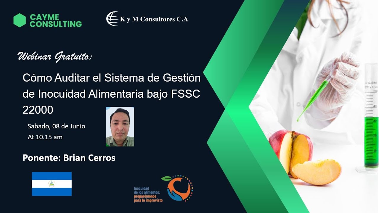 Tips de Auditoria Auditando ISO 22000 y FSSC 22000 - YouTube