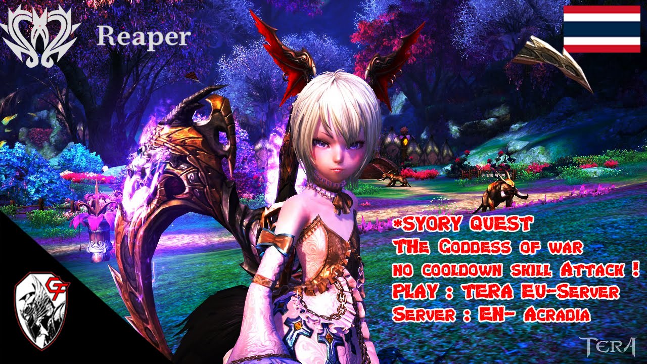 Tera Online : Class Reaper : Quest The Goddess of war! - YouTube