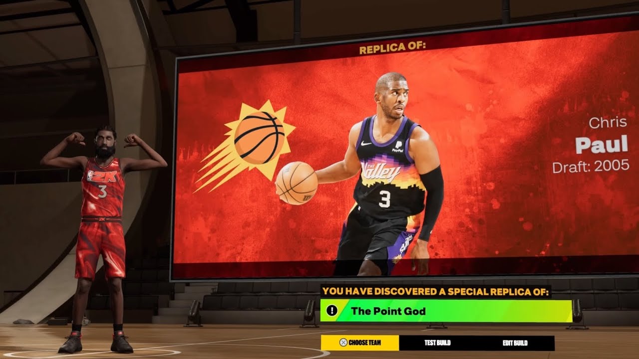 BUFFED REPLICA CHRIS PAUL! BEST “THE POINT GOD” VERSION CP3 THE GOAT ...