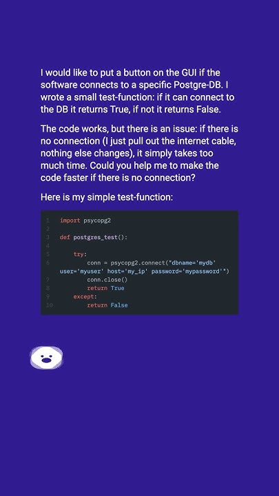 Testing The Connection Of Postgres Db Shorts Youtube