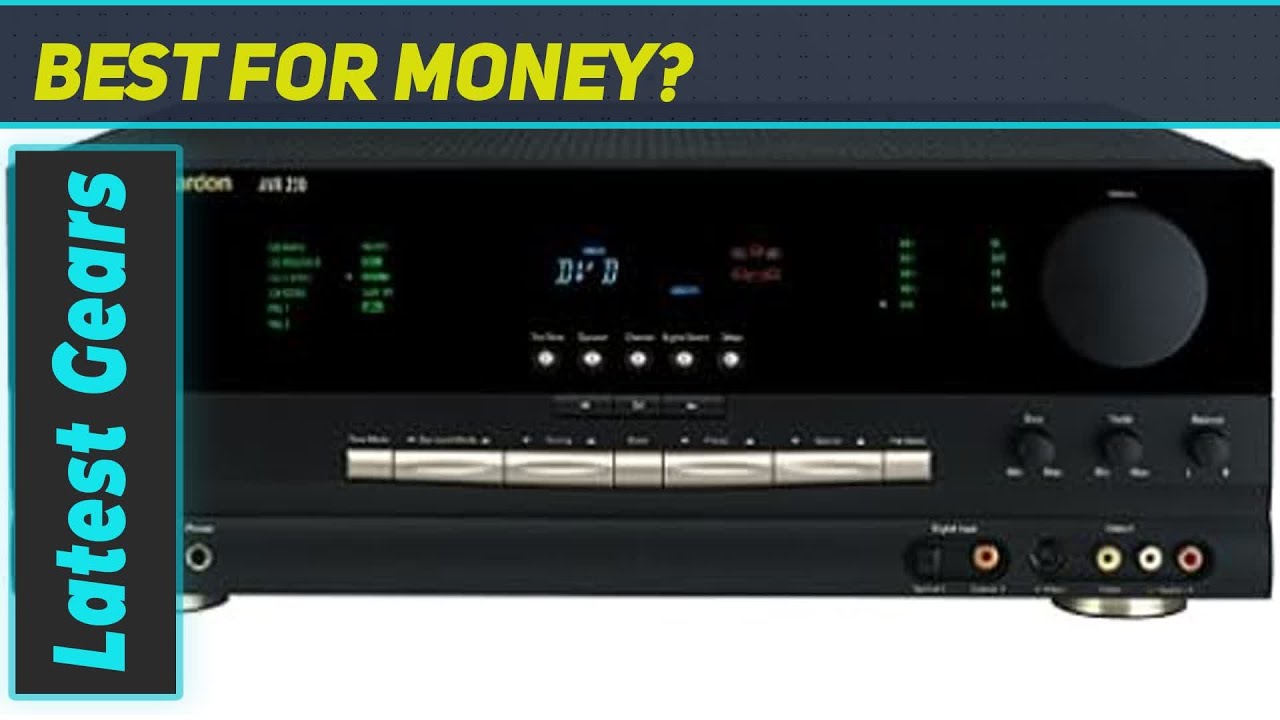 Harman Kardon AVR 220 Audio/Video Receiver - Review and Features - YouTube