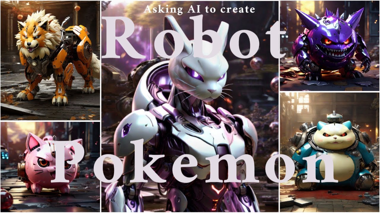 Asking AI to create Robot Pokémon - YouTube