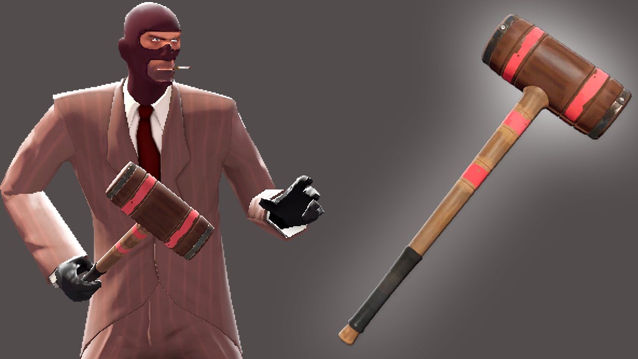 TF2 Spy Has a Funny BONK Hammer - YouTube
