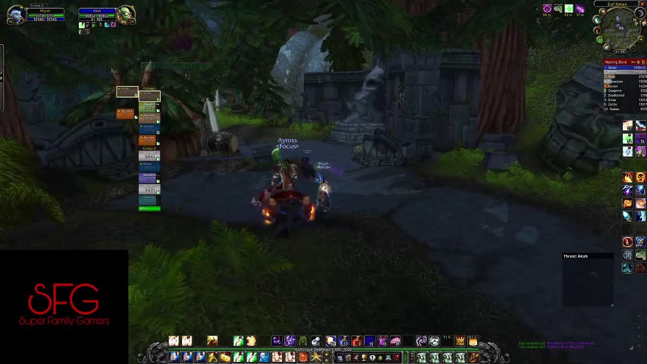 World of Warcraft Classic TBC - SSC and ZA - YouTube