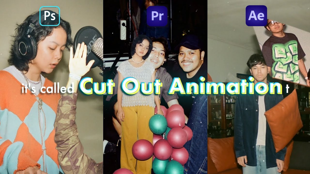 CUT OUT ANIMATION 35MM VIDEO TUTORIAL | INSTAGRAM TREND - YouTube