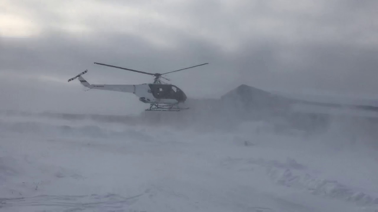 Hummingbird helicopter takeoff - YouTube