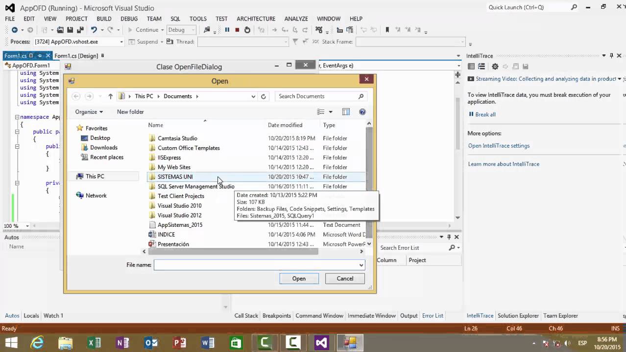Tutorial 03 - OpenFileDialog - YouTube