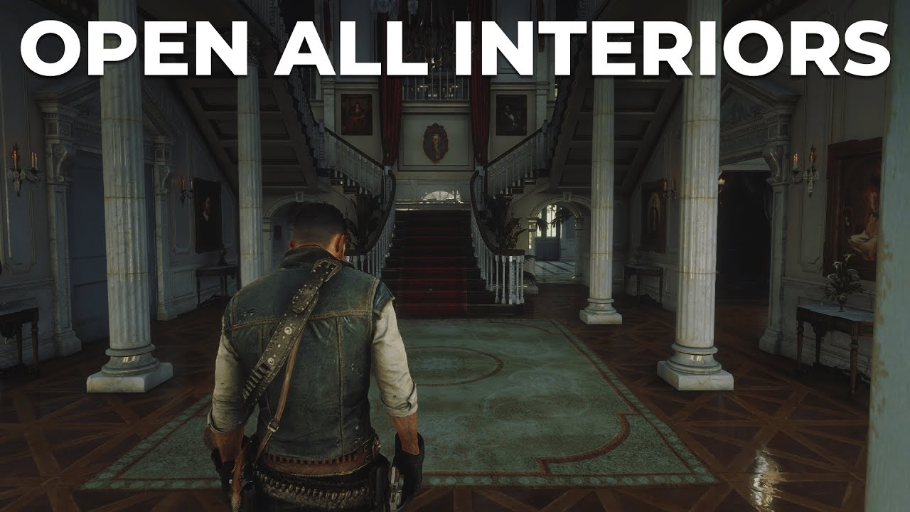 MOD PARA ABRIR TODOS OS INTERIORES DO RED DEAD REDEMPTION 2! Open All ...