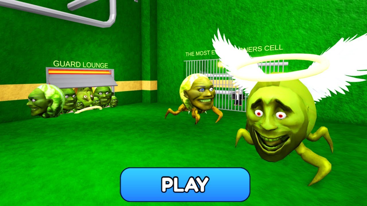 ROBLOX: LIN GANG MELON PRISON RUN! - New Scary Obby! - YouTube