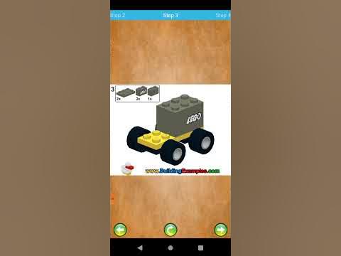 how to make a LEGO car easy tutorial - YouTube