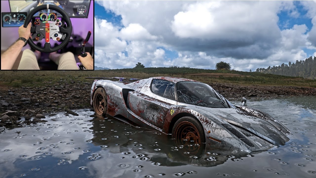 Can You Believe This Was a WRECKED Ferrari Enzo? 😱 (From Trash to ...