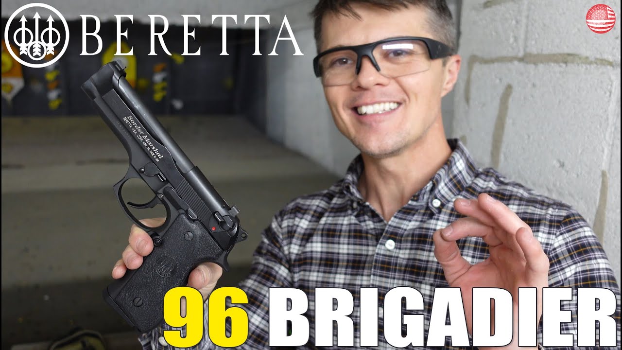 Beretta 96 Brigadier Border Marshal Review (Beefed Up 40 cal Beretta ...