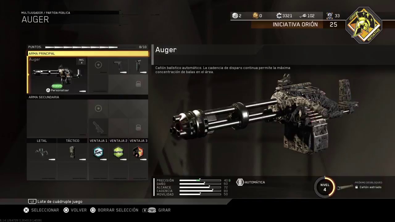 ¡A por la Auger! Cod IW. - YouTube