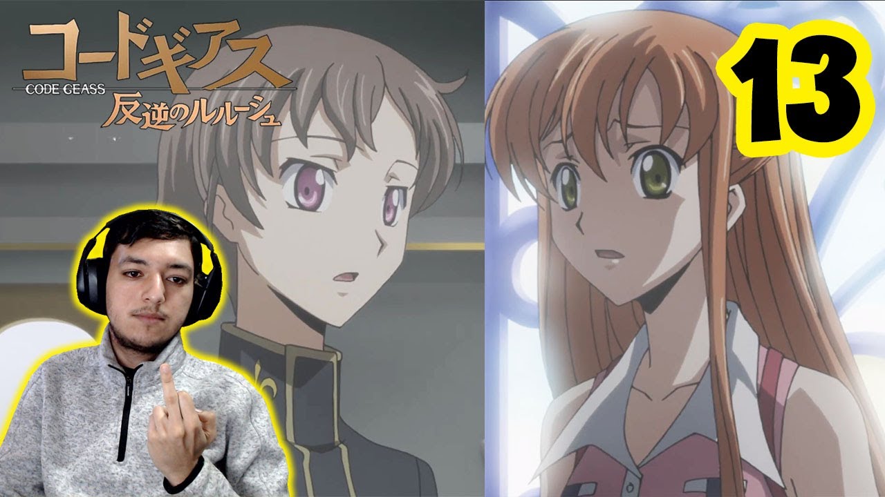 ROLO WTF MAN?!?! - CODE GEASS SEASON 2 EPISODE 13 REACTION - YouTube