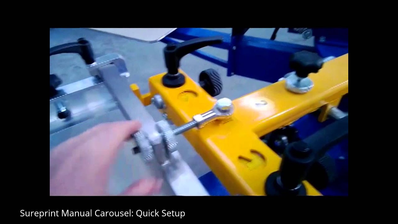 Sureprint Manual Carousel: Quick Setup - YouTube