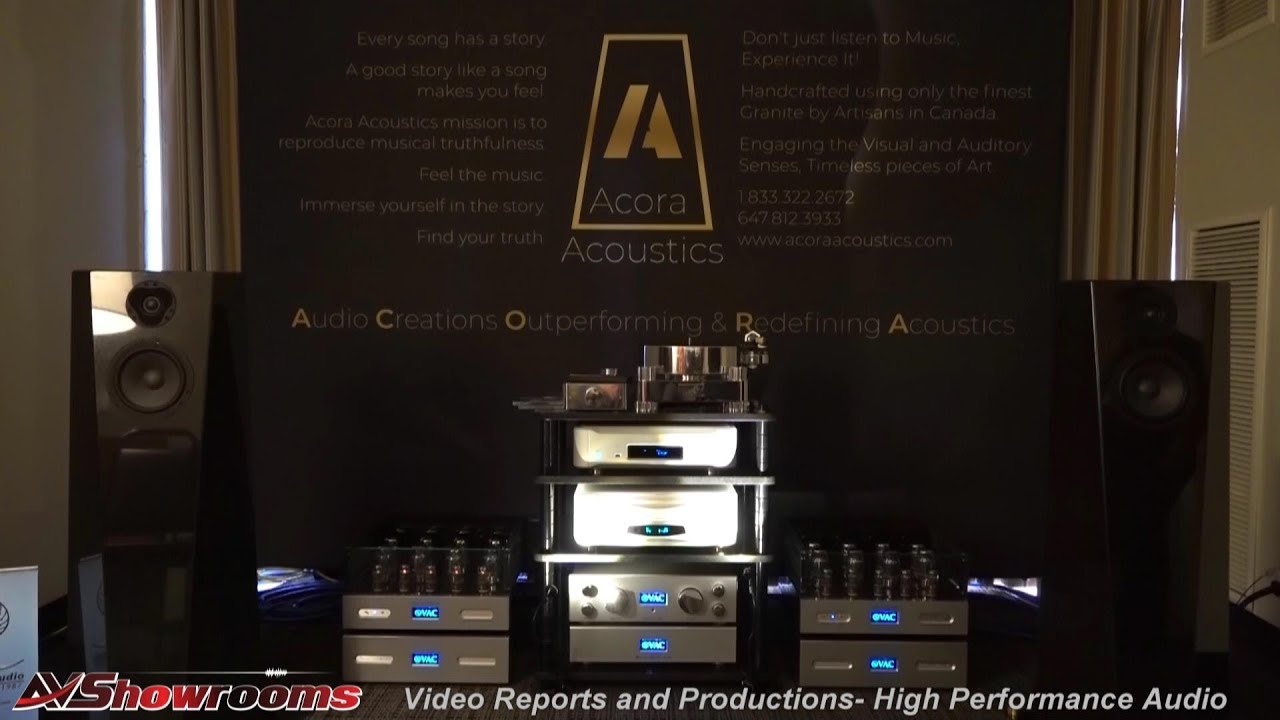 Acora Acoustics SRC 1 Loudspeakers, VAC IQ 450i Signatures, Transrotor ...