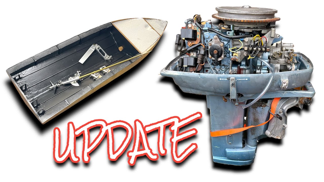 Rc Boat & Outboard Update! - YouTube