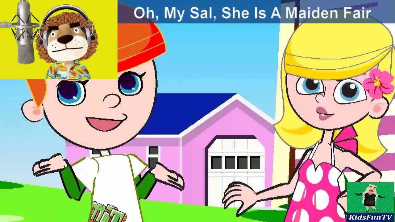 Polly Wolly Doodle By Kids | Animated Nursery Rhymes From USA | Kids ...